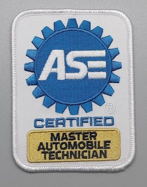 Certified Master Auto Technician Patch, Embroidered , Sew on, Free ...