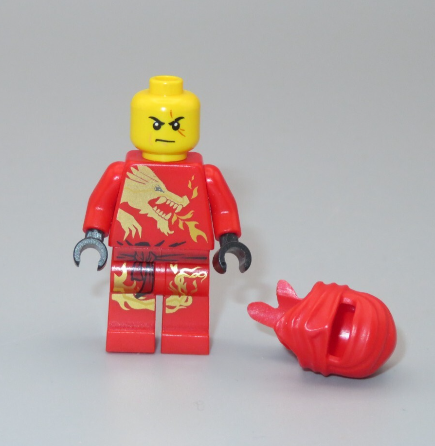 LEGO Kai DX Ninjago red ninja dragon torso minifigure 2507 2254 2518 | eBay