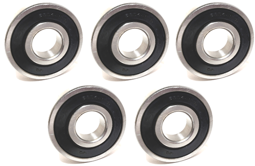 5 Pack 6304-2RS two side seals bearing 6304 rs ball bearings 6304-rs ...