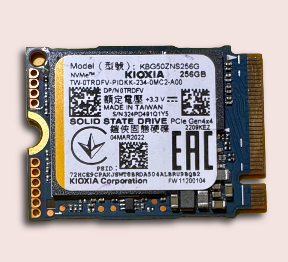 SSD NVME M.2 Hard Drives - All 2230 Form Factor 256GB 512GB | eBay