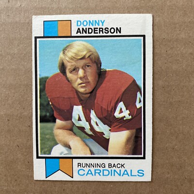 1973 Topps Football Donny Anderson St Louis Cardinals Card #485 | eBay