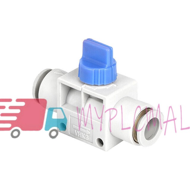 1 PCS SMC VHK3-02S-02S Finger Valve Residual Relief 3 Port Valve for ...