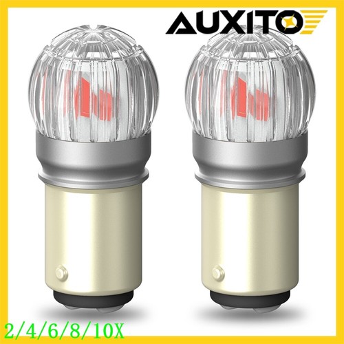 AUXITO P21/5W BAY15D 2057 1157 LED Red Canbus Stop Tail Light Brake ...