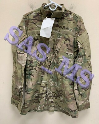 ARMY ISSUED MULTICAM FIRE RESISTANT UNIFORM JACKET MEDIUM REGULAR NEW ...