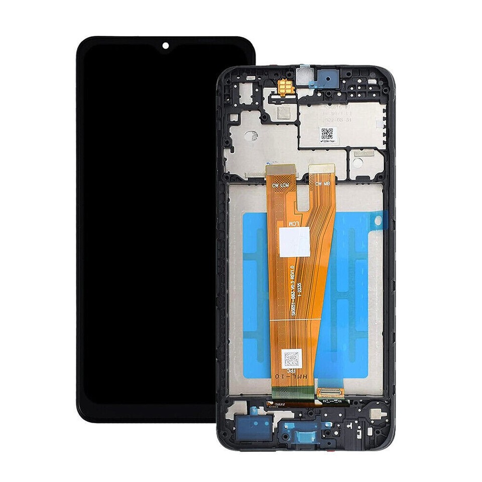 For Samsung Galaxy A04 SM-A045F LCD Display Glass Touch Screen Frame ...