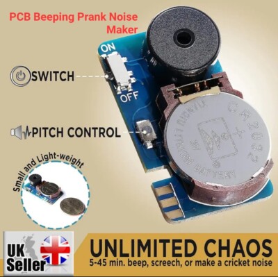 PCB Beeping Prank Noise Maker Annoying Noise Maker Beeper Prank Device ...