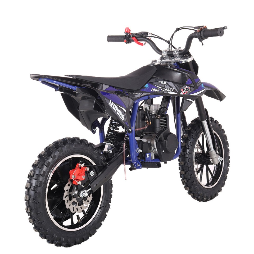 X-PRO Leopard Mini Dirt Bike 40cc Kids Pit Bike Gas Powered Off Road Motorcycle | eBay