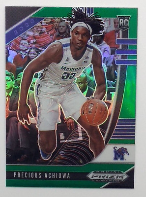 2020 Panini Prizm Draft Picks Green Precious Achiuwa Rookie RC #8 | eBay