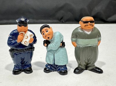 Lil Homies figure Cop W/ donuts police fig, Grumpy & Melon Homie Latino ...