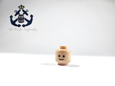 LEGO 2000s Star Wars Minifigure Light Nougat Head Standard Grin Smile ...