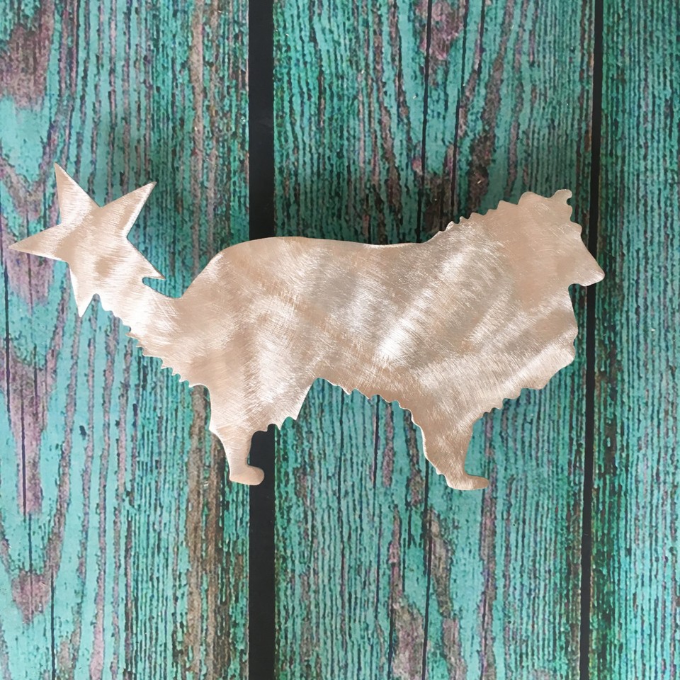 Shetland Sheep Dog, Sheltie Doggie Tree Topper, Wreath Decor, Holiday ...