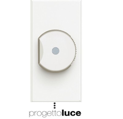 BTICINO AXOLUTE HD4402 DIMMER A MANOPOLA CON DEVIATORE INCORPORATO 1 ...