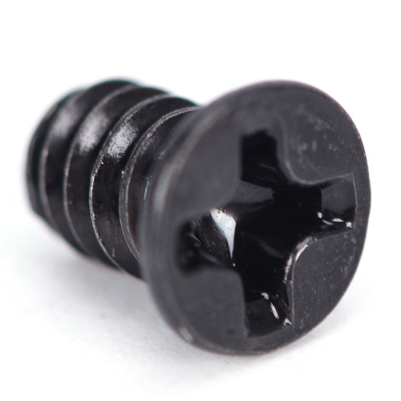 100pcs M3.5x6mm Black Screw Hard Drive HDD Tray Computer Chassis Hard ...