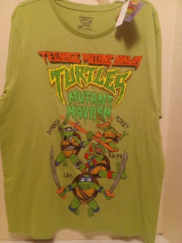 Teenage Mutant Ninja Turtles TMNT Graphic T Shirt Mens Large L NEW ...
