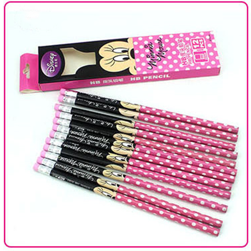 12PC Frozen Elsa HB Pencils Snow Eraser Kids Childrens Party Bag ...