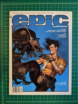 EPIC ILLUSTRATED: the Marvel Magazine of Fantasy & Science Fiction | eBay