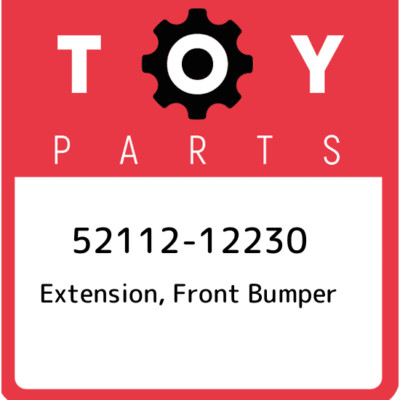 52112-12230 Toyota Extension, front bumper 5211212230, New Genuine OEM ...