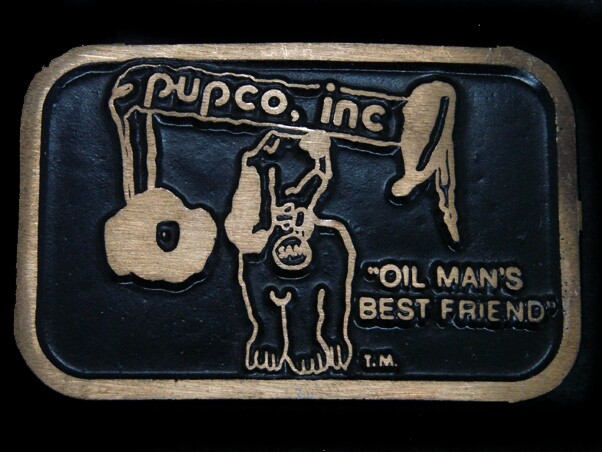TJ09154 VINTAGE 1970s **PUPCO, INC.** OILFIELD ADVERTISEMENT SOLID ...