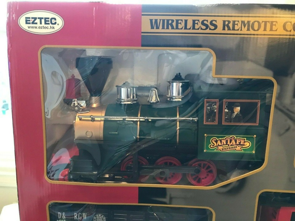 STEM Toys G Gauge Santa Fe 39 PIECE TRAIN SET, REMOTE CONTROL UPC ...