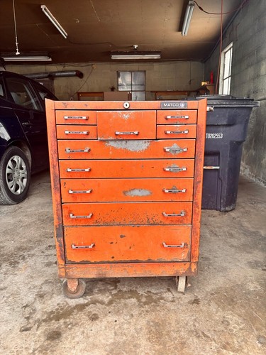 Matco toolbox with tools, Matco wrenches, Socket sets, Craftsman ...