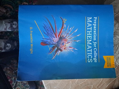 Preperation for College Mathematics D. Franklin Wright | eBay