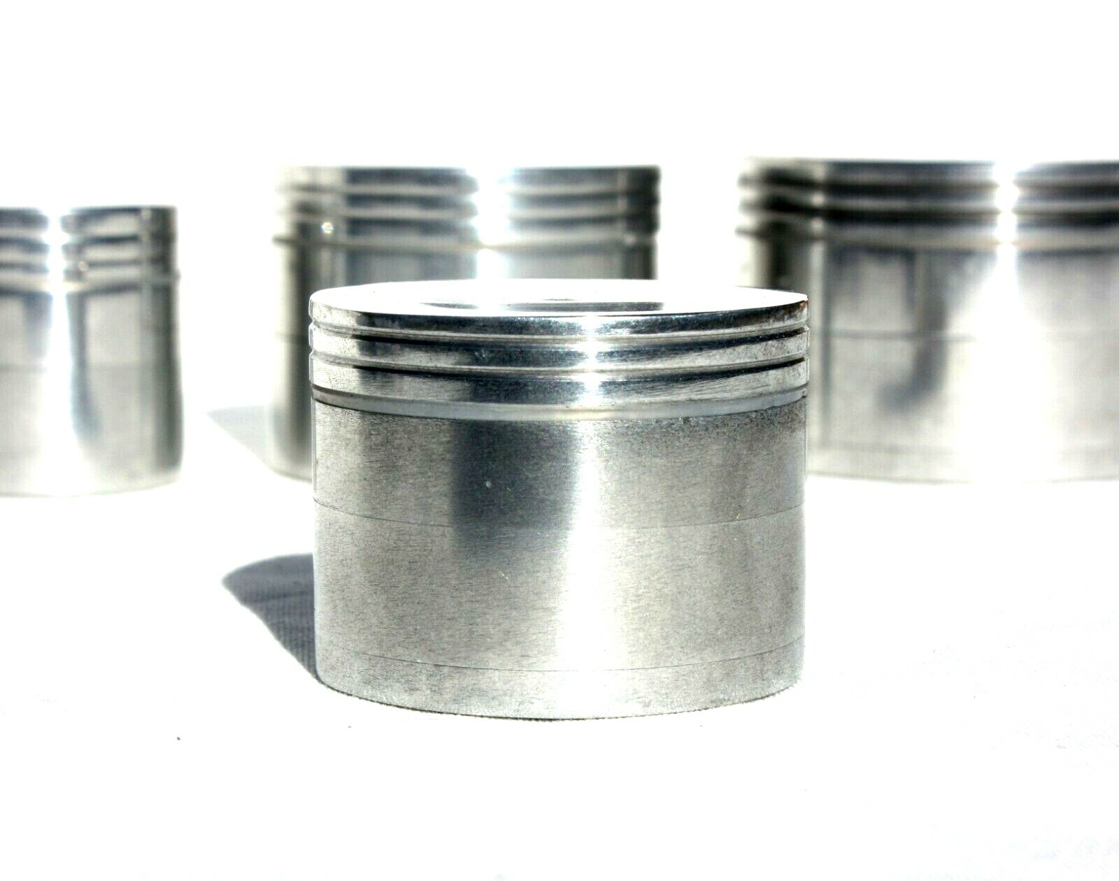 4-PIECE ALUMINUM GRINDER - 63mm HERB SPICE GRINDER CRUSHER 1 3 6 12 48 PC AMG006 | eBay
