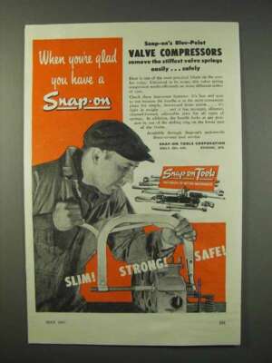 1947 Snap-On Blue-Point Valve Compressors Tool Ad | eBay