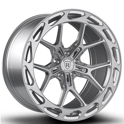 20x11" Rohana Wheels RFX19 Machined Silver Flow Formed Rims | eBay