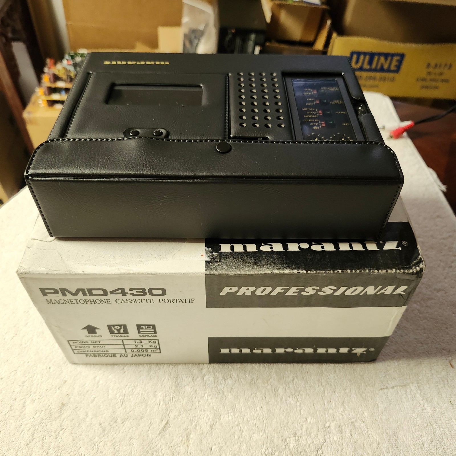 Brand New Marantz PMD430 CP430 Rebuilt 3-Head Cassette W/Accessories+ ...
