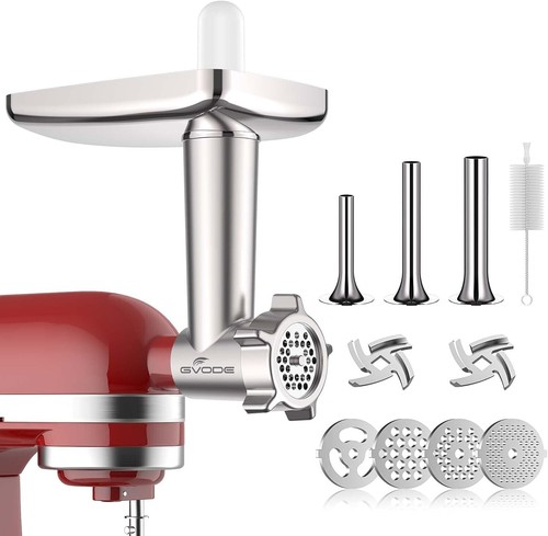 Meat Grinder KitchenAid Includes 4 Grinding Plates, 3 Sausage Stuffer ...