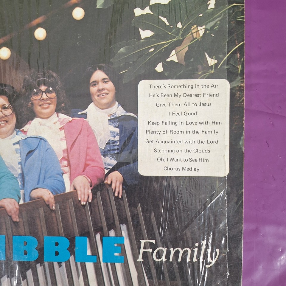 The Gibble Family - Something in The Air Vinyl LP Gospel Open Shrink | eBay