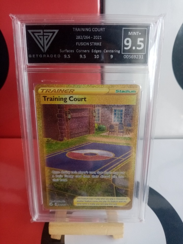 Training Court 282/264 - Gold Secret Rare - Get Graded 9.5 - Graded ...