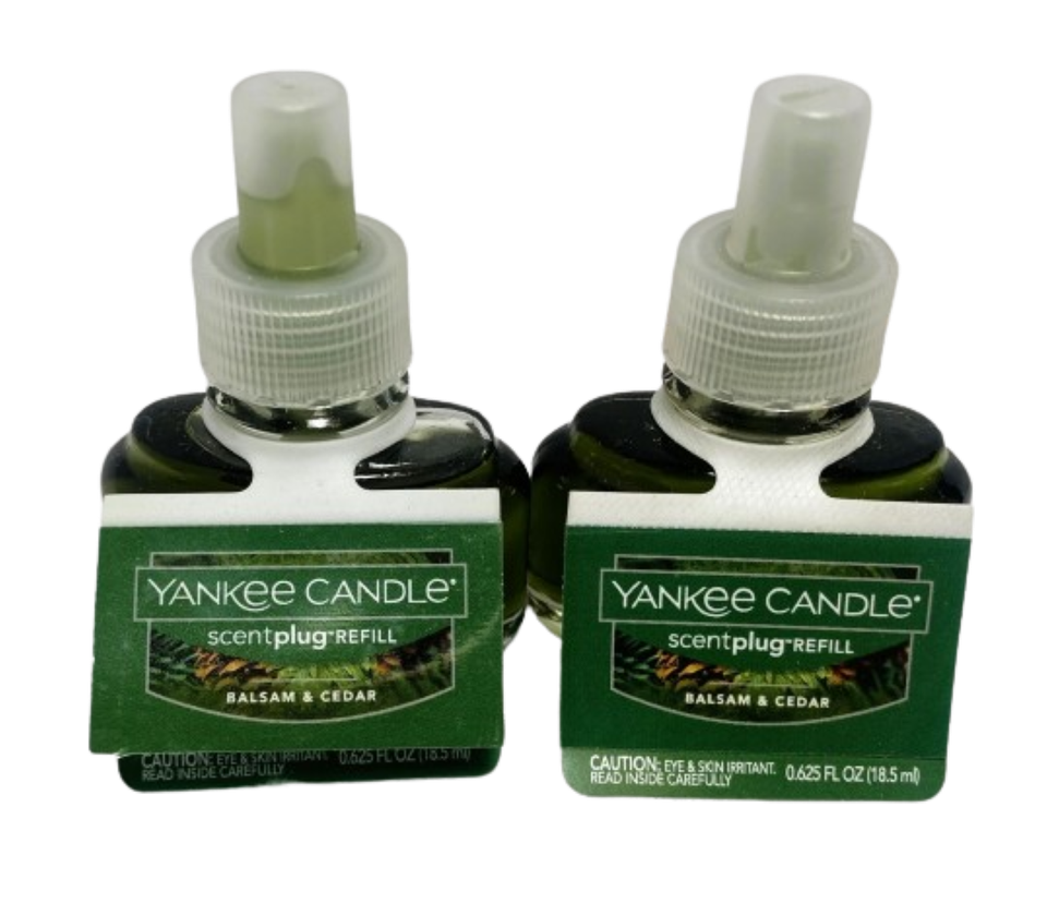 YANKEE CANDLE (2) Refills Scent Plug In ~ CHOICE of SCENT~ ScentPlug ...