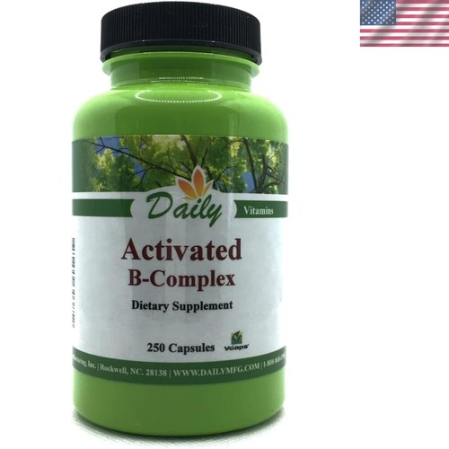 Activated B-Complex Activated Forms of Multi B Vitamins 250 Capules | eBay