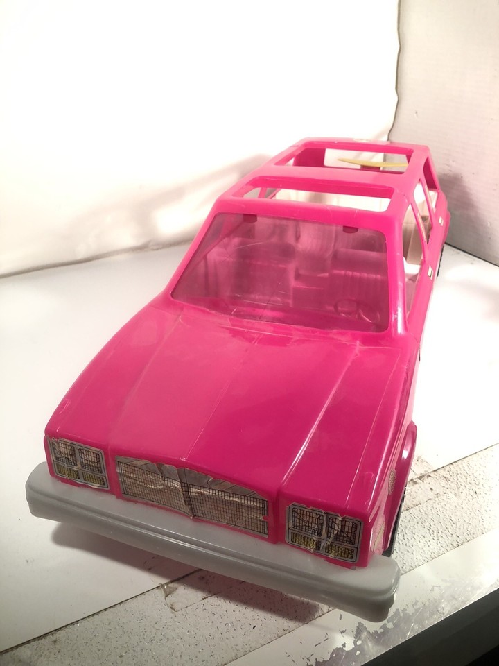 Vintage American Plastic Toys Co Pink Limousine Barbie Sized Limo Made ...