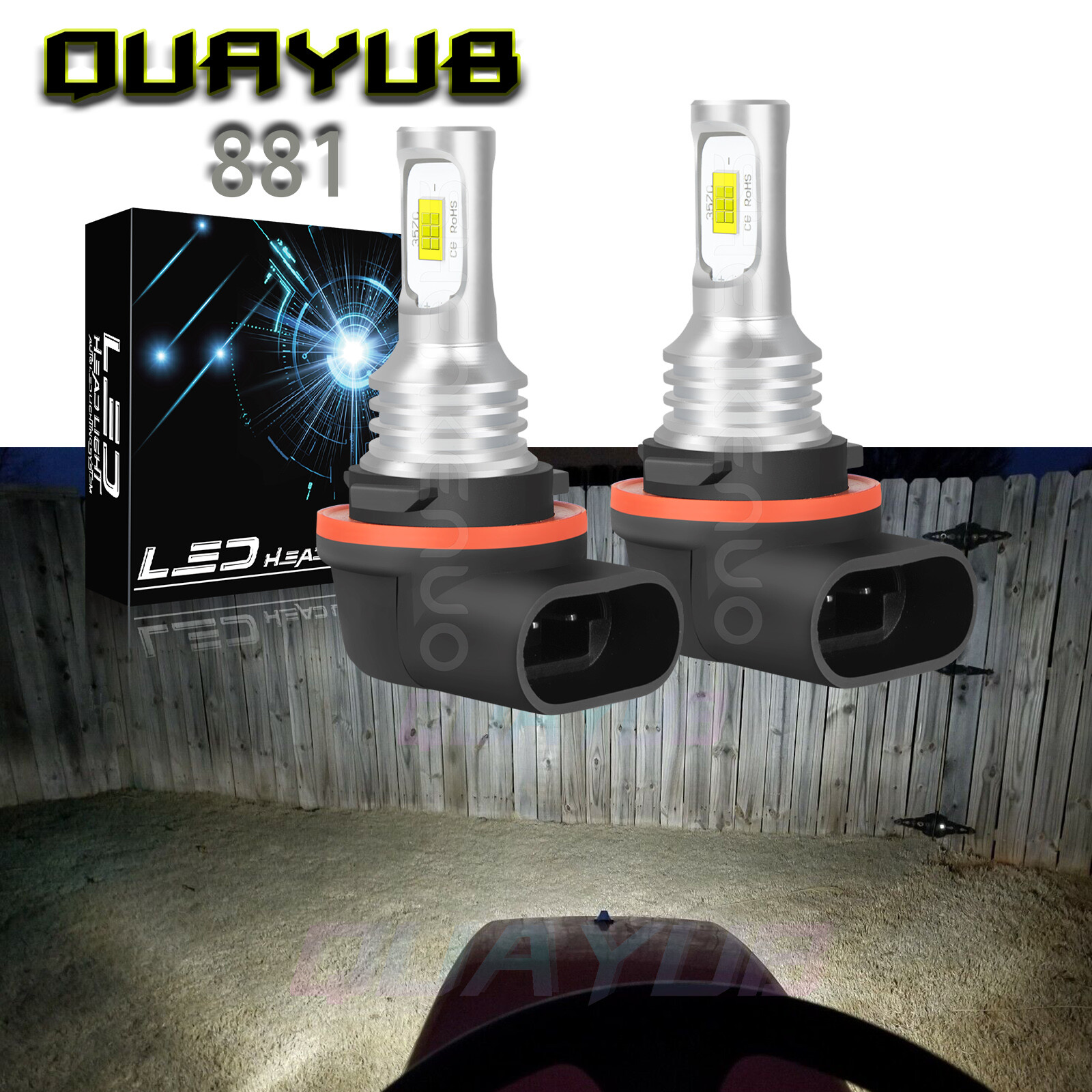 2 LED bulbs for Cub Cadet 7284 tractor, Volunteer 747 WT, 925-3161A ...