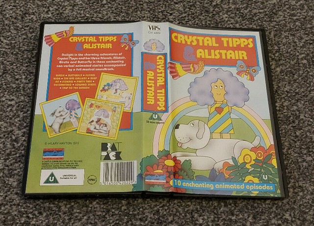 Crystal Tipps & Alistair VHS Video 70s Children's Cartoon Classic for ...