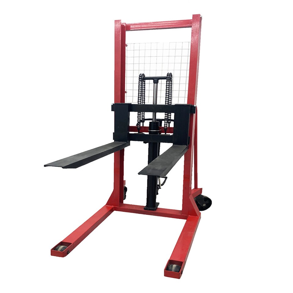 Hydraulic Manual Walkie Stacker Lifting Pallet Stacker Folk lift ...