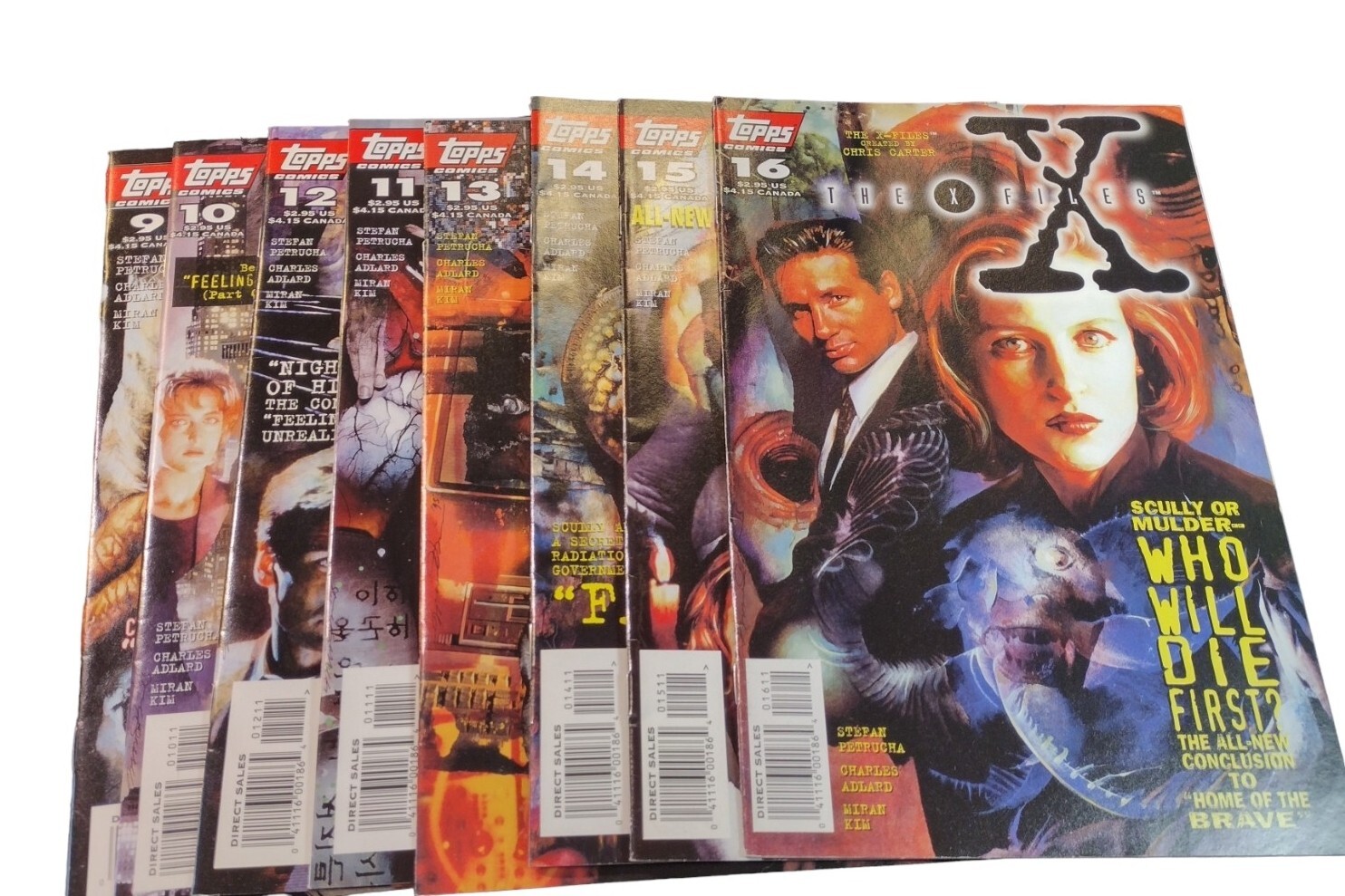 Lot of 8 The X-Files Topps Comics #9-16 | eBay