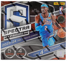 2023-24 Panini Spectra Basketball Checklist, Set Details, Boxes