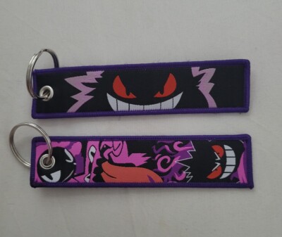 Pokemon Embroidered Key Tag Gengar | eBay