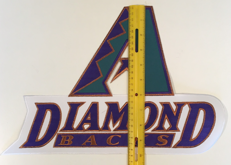 1998-2006 ARIZONA DIAMONDBACKS MLB BASEBALL VINTAGE HUGE XL 15" TEAM ...