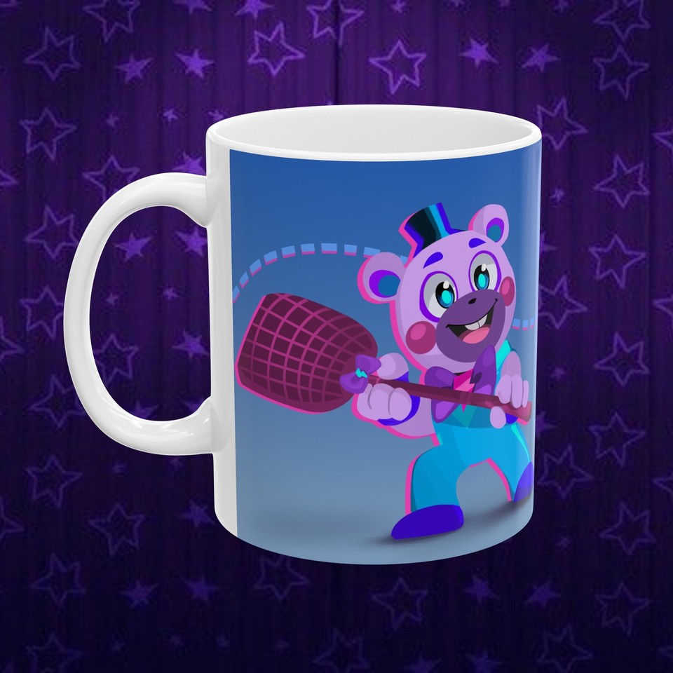 Security Breach Helpy Fnaf Five Nights At Freddy’s Ceramic Mug, (11oz ...