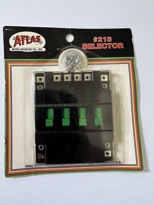 Atlas 215 HO Scale Selector Switch 732573002159| eBay