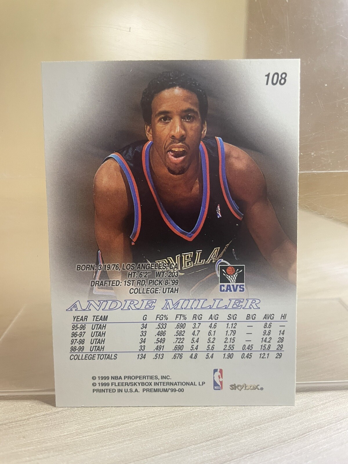 1999-00 SkyBox Premium Basketball #108 Andre Miller RC | eBay