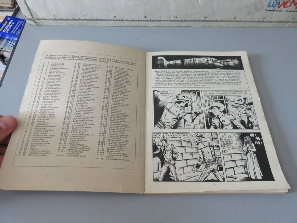 The Little Ranger No. 197 1980 Altamira Cowboy Comics Bonelli Vintage ...