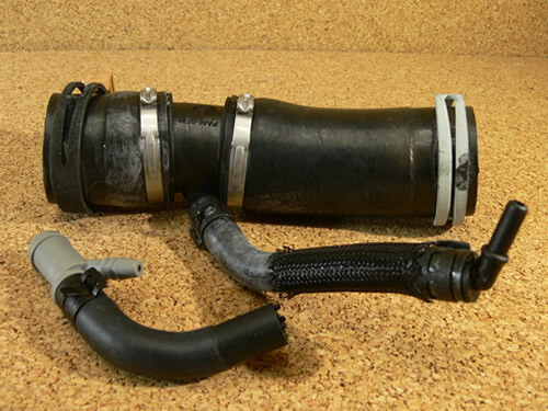 LAND ROVER THROTTLE BODY HEATER THERMOSTAT HOSE SUPERCHARGED LR049990 ...