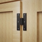 10 Pcs Black Offset H Hinges 3.5" H Door Hinge Wrought Iron Kitchen ...