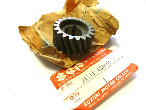 nos Suzuki TS50ER TS50 DS80 JR80 OR50 RM 50 60 80 19T Primary Gear ...