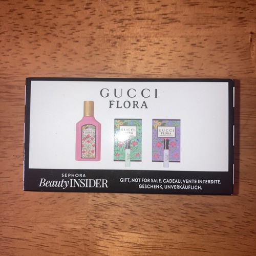 Gucci Flora Sephora Beauty Insider Birthday Gift Perfume Scent Sample ...